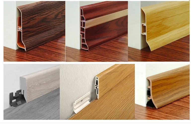 Wooden Extrusion Plastic PVC Foam Skirting Board Machine