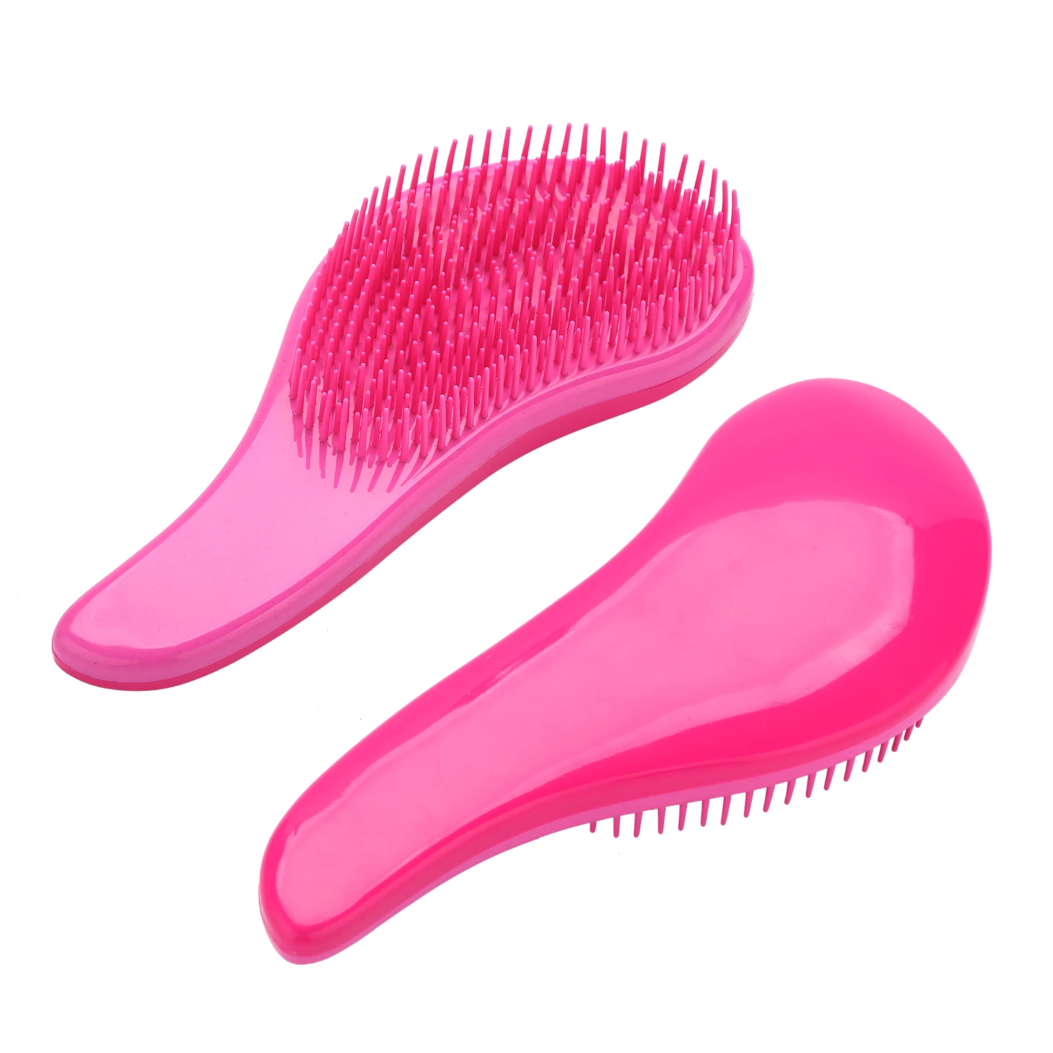 Manufacturer Custom Soft Long Bristles Plastic Wet Hair Brush - Buy ...
