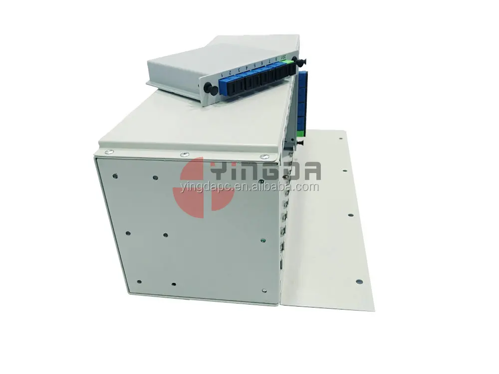 24 Port Odf Optical Distribution Frame With Lgx Modules Rack Mount ...