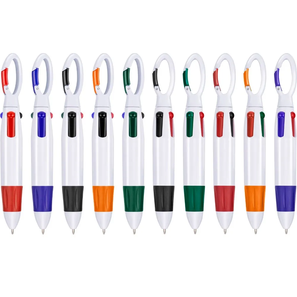 Shuttle Pens Retractable - Four Neon Color Pens in One