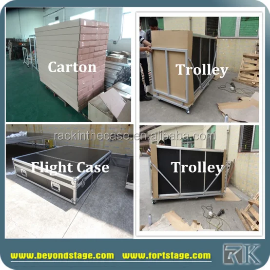 Outdoor Removable Platform - Mobile Portable Stage