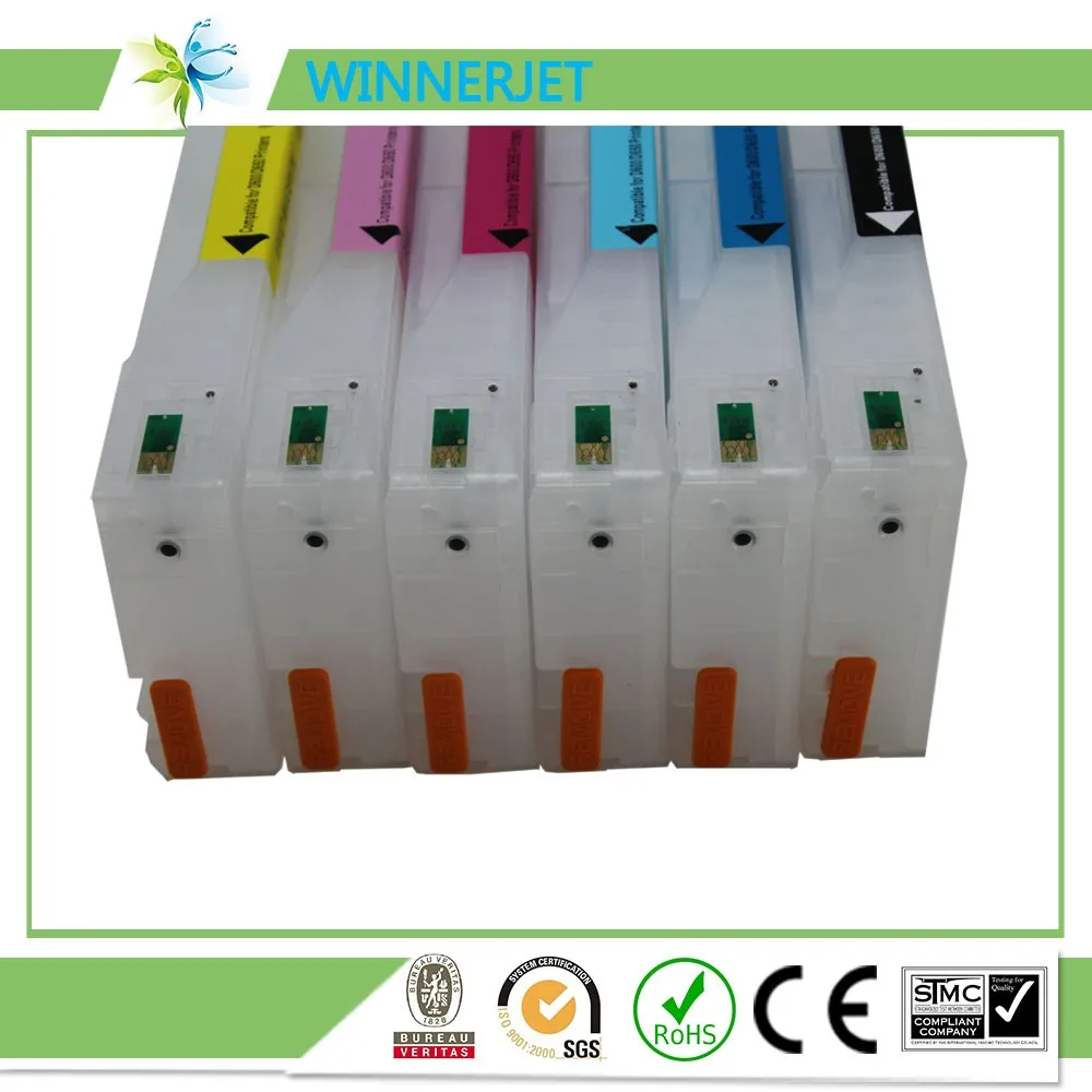 Wide Printer T6521 - T6529 6 Colors Ink Cartridges For Fuji Dl650 ...