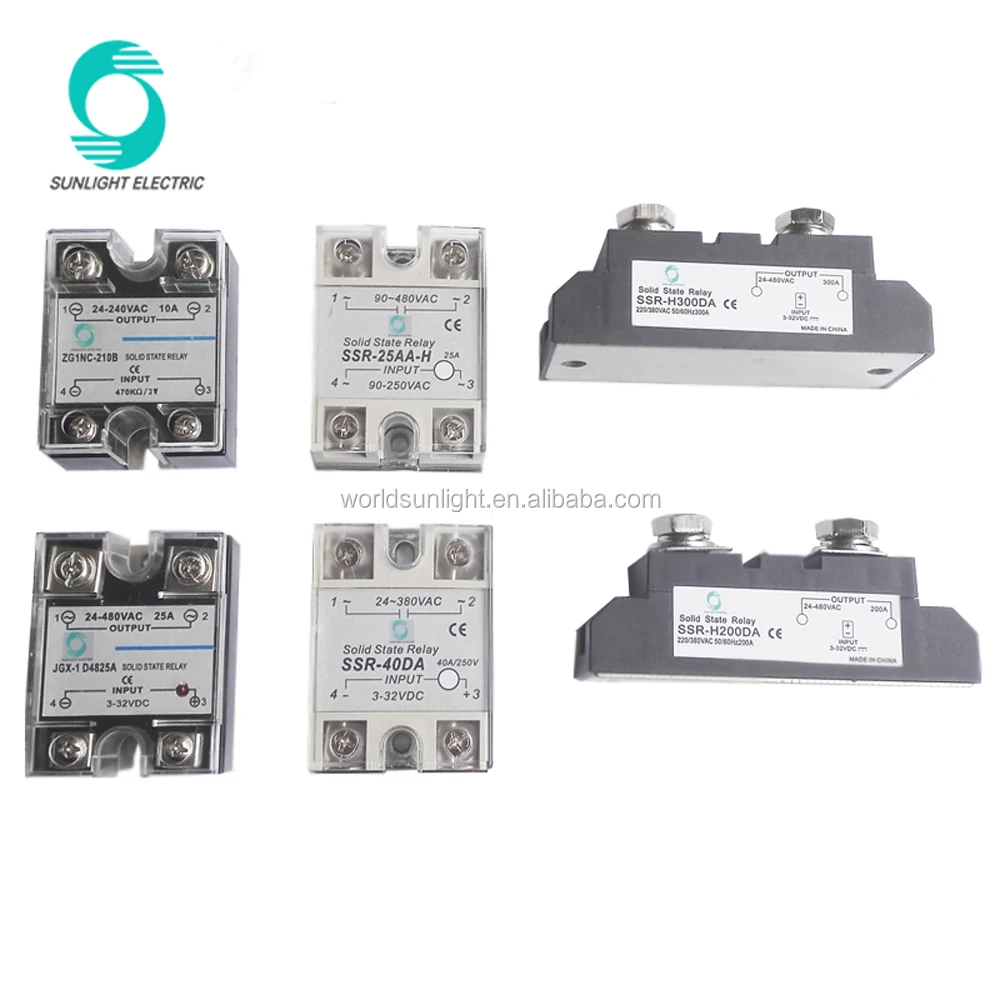 SSR-40DD Solid State Relay - 40A, 5-60VDC Output Efficiency
