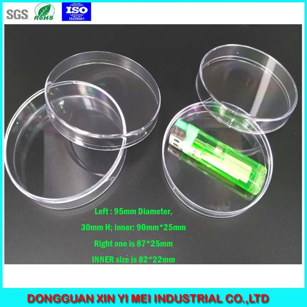 Clear Plastic Round Box With High Quality - Buy Plastic Round Box,Clear ...