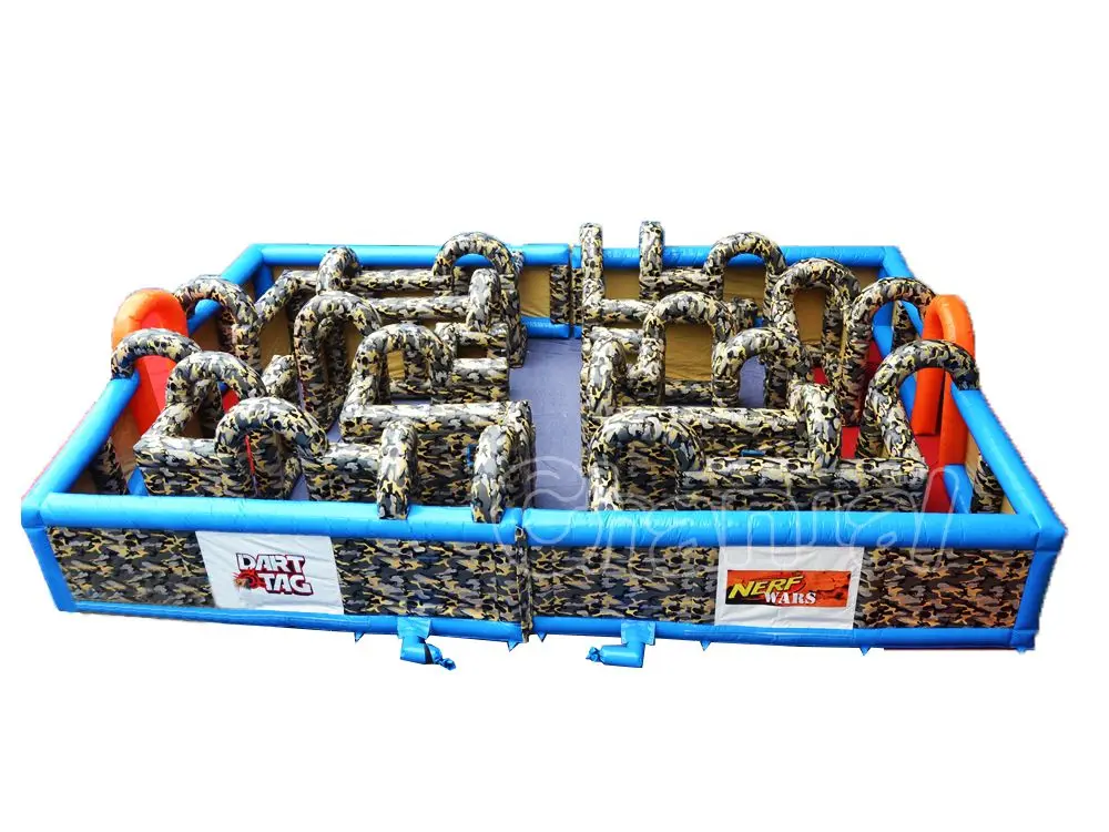 Haunted House Inflatable Maze - Zombie Maze for Halloween