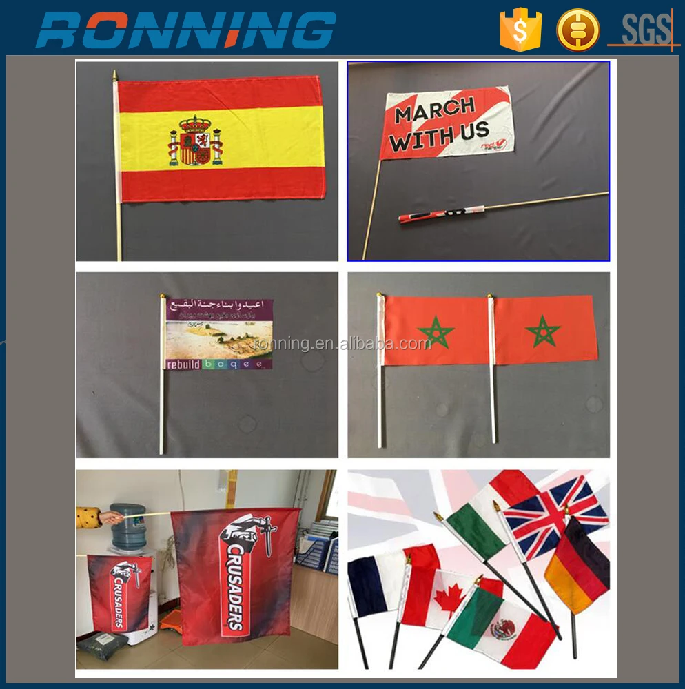 Cheap Multi Color Outdoor Use Durable Custom Marking Flags For ...