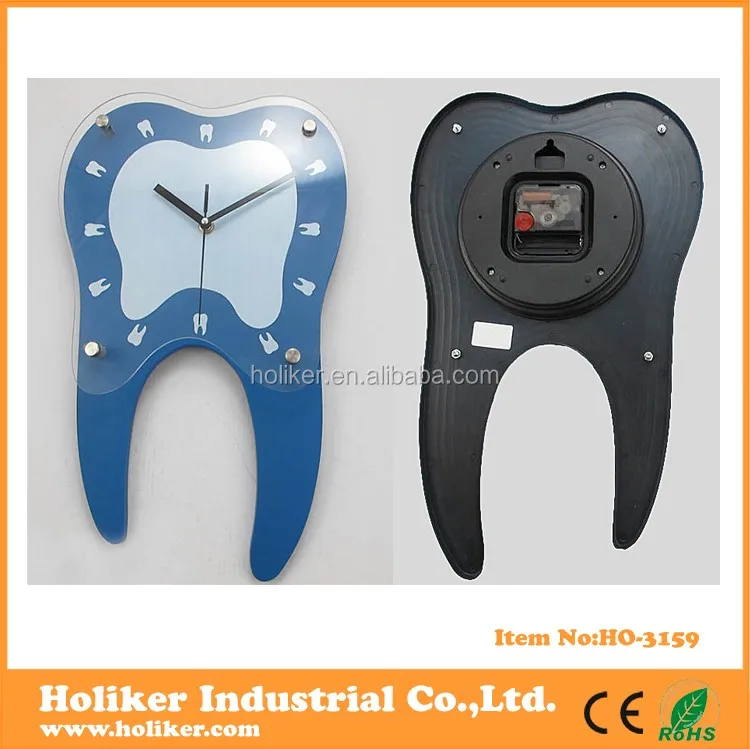 Dental Clinic Tooth Shape Clock - Buy Dental Clinic Tooth Shape Clock ...