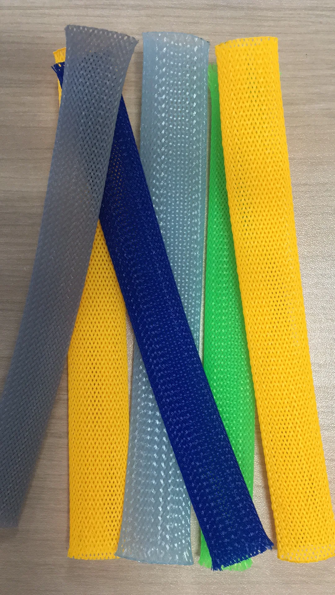 Heat Shrink Braided Sleeve Heat Shrinking Textile Tubing Braided Nylon ...