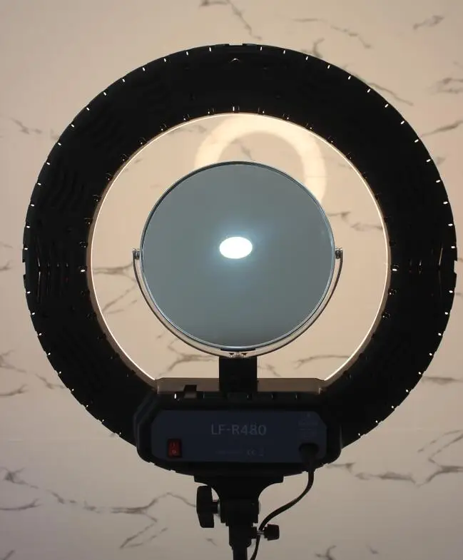LF-R480 LED Ring Light - Perfect for Live Shows & Portraits