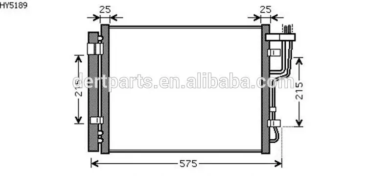 Air Conditioning Condenser 97606