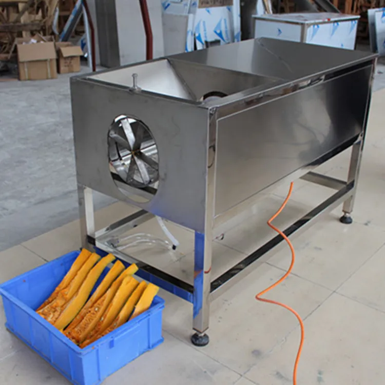 Stainless Steel Efficiency Squash Pumpkin Separating Machine