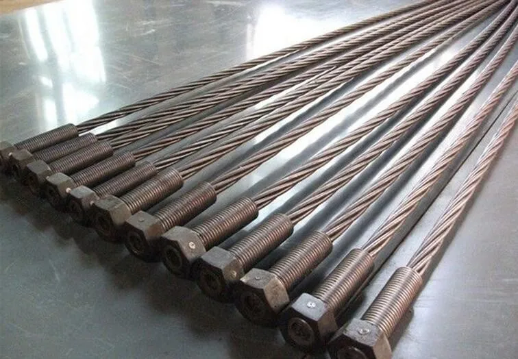 2019 Hot Sell 20mm Mining Cable Rock Bolt for Coal Mine Safety Support