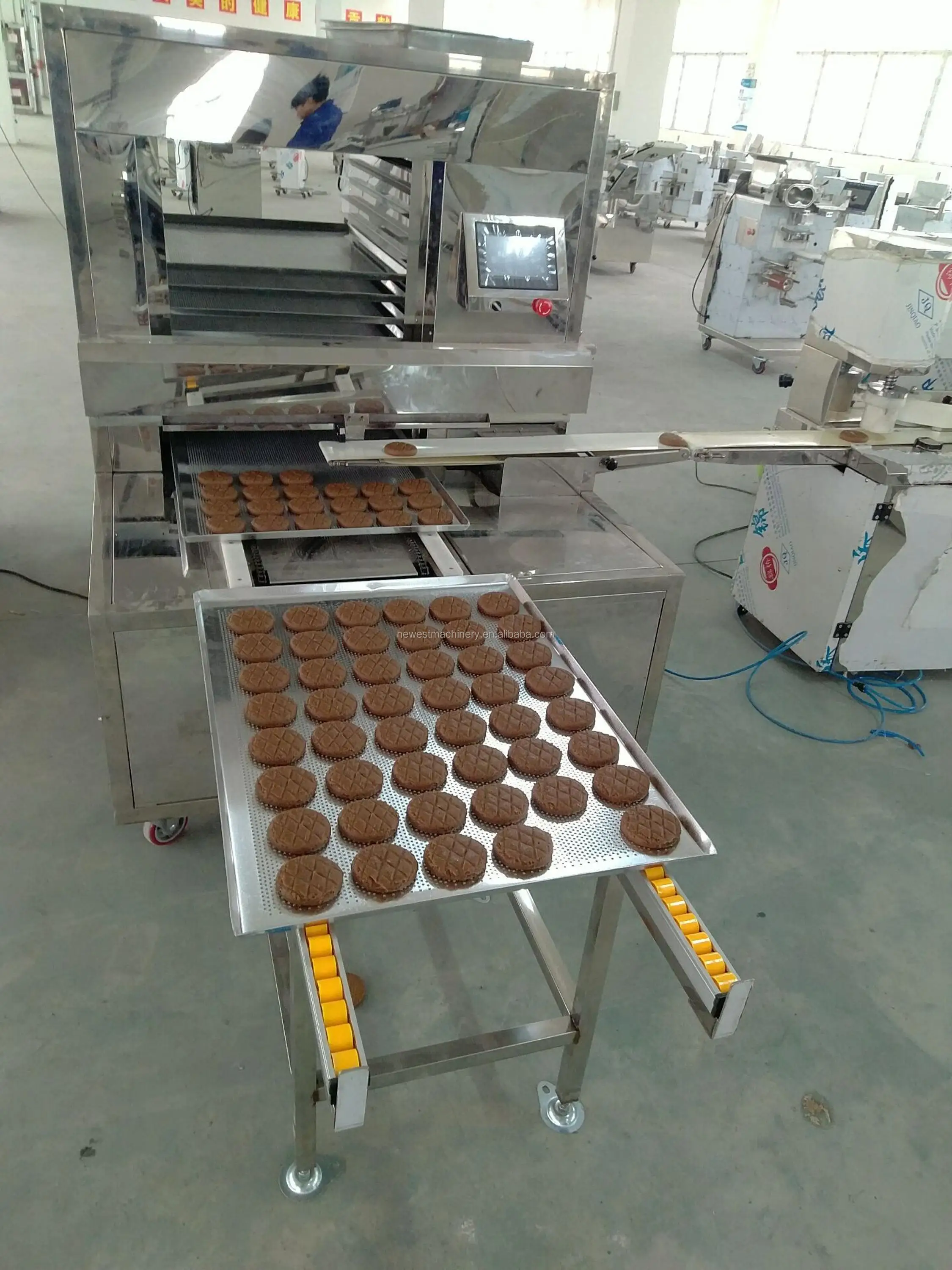 Easy Operation Tray Align Machine/cookies Tray Arrange Machine - Buy ...