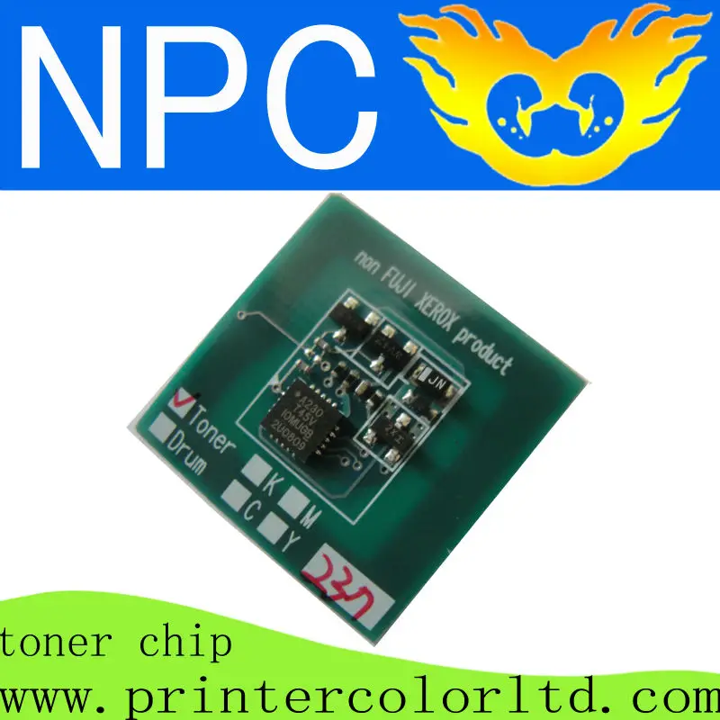 Chips Fax Toner Cartridge for Fuji Xerox APEOSPORT II C 5400 Chips ...