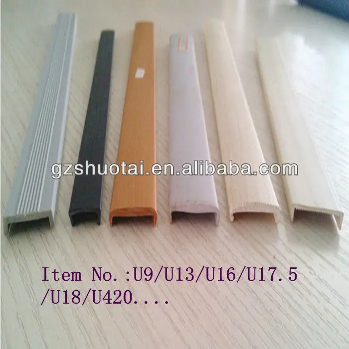 PVC U Shape Edge Banding - Durable Plastic Profiles