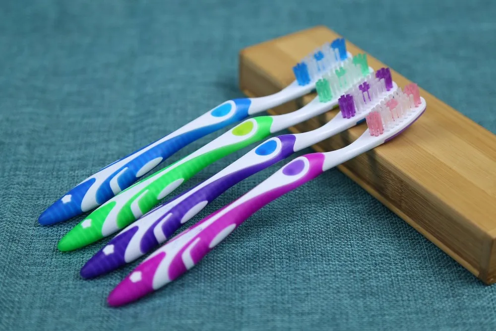 Adult Hot-selling And Cheap Toothbrush With Medium Nylon Bristle For ...