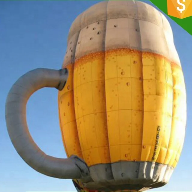 Giant Advertising Inflatable Beer Cup Balloon For Pub Outdoor Event ...