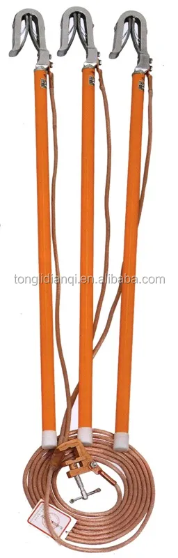 66-330 Kv Portable Earth Sets With Sticks Portable Earth Linked Sticks ...