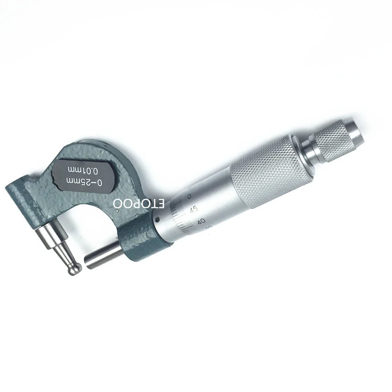 High Quality 0-25mm Tube Micrometer Drum Head Special Micrometer Gauge ...