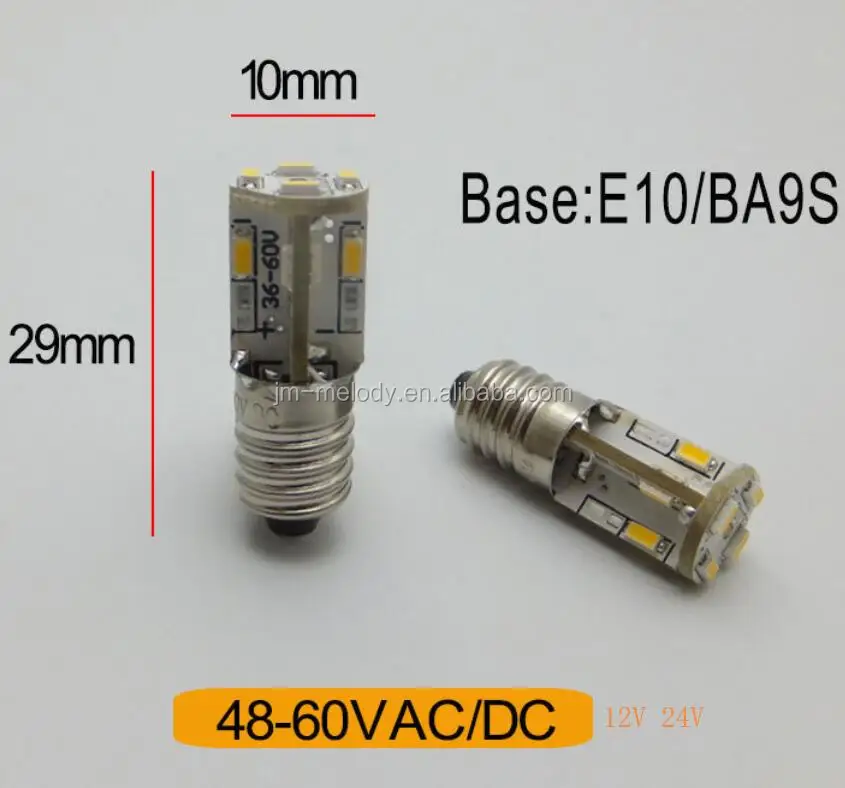1W E10 Led Bulb 48V E10 Led 12v E10 Led E10 230v 6v E10 Led Bulb 12v ...