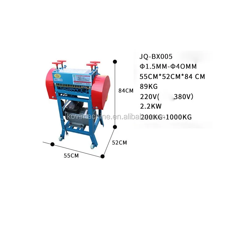 Multicore Electric Motor Winding Wire Cutting Stripping Crimp Machine