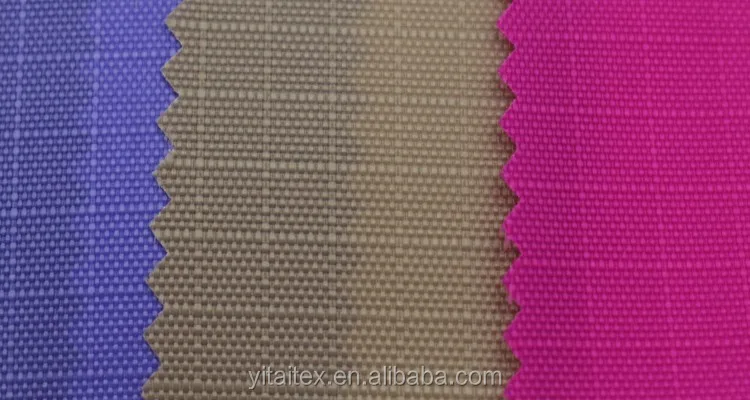 Water Repellent 100% Nylon 420D Dobby Fabric with PU Coated