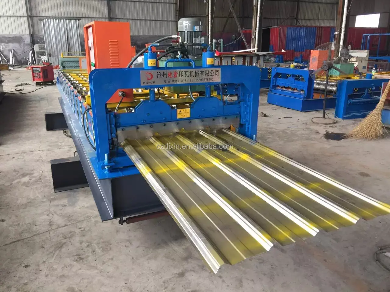 Dixin Machinery Galvanized Steel Metal Iron Plate Sheet Roll Hs Code