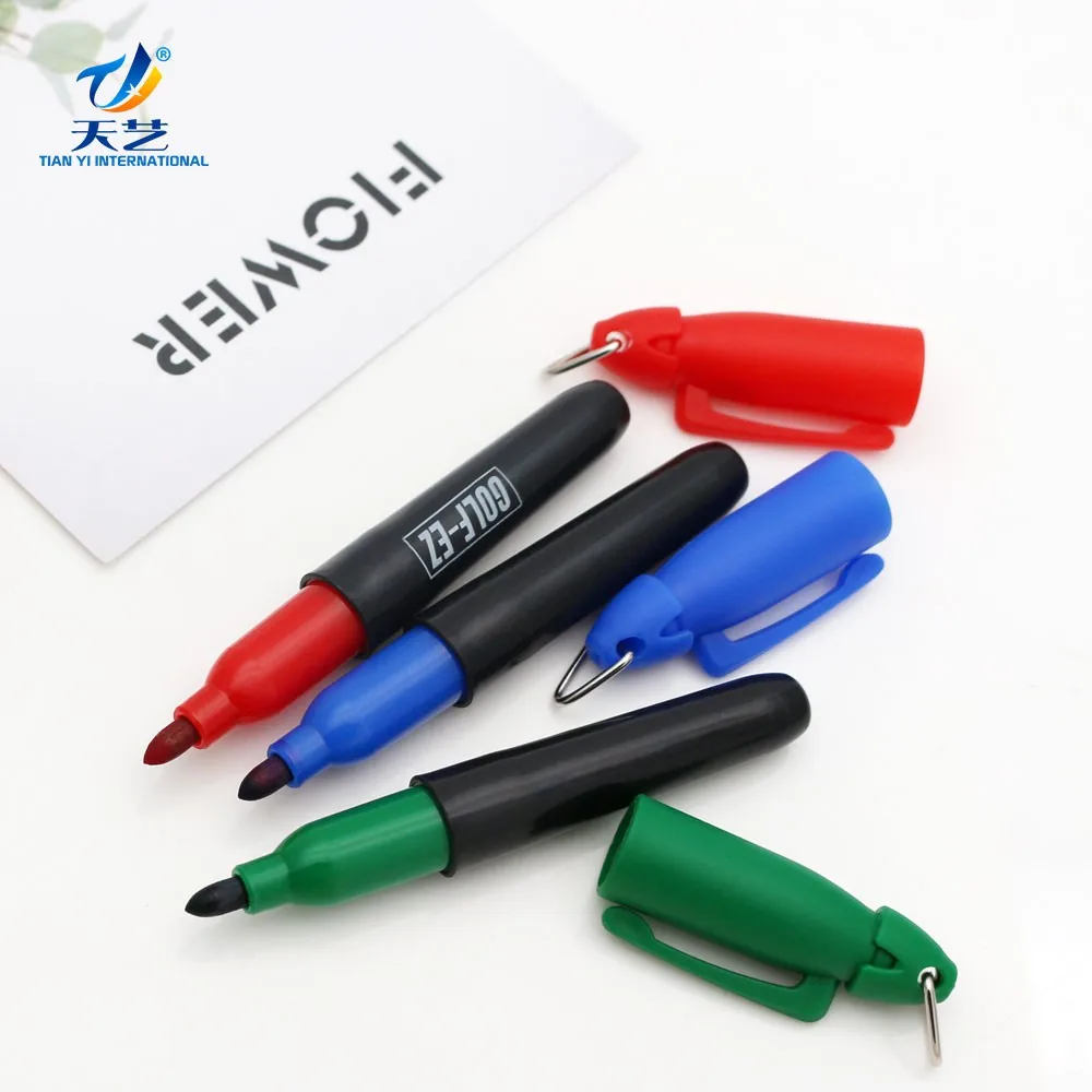 Oem Mini Permanent Markers Pen Assorted Colors Marker Pens Set For Any ...