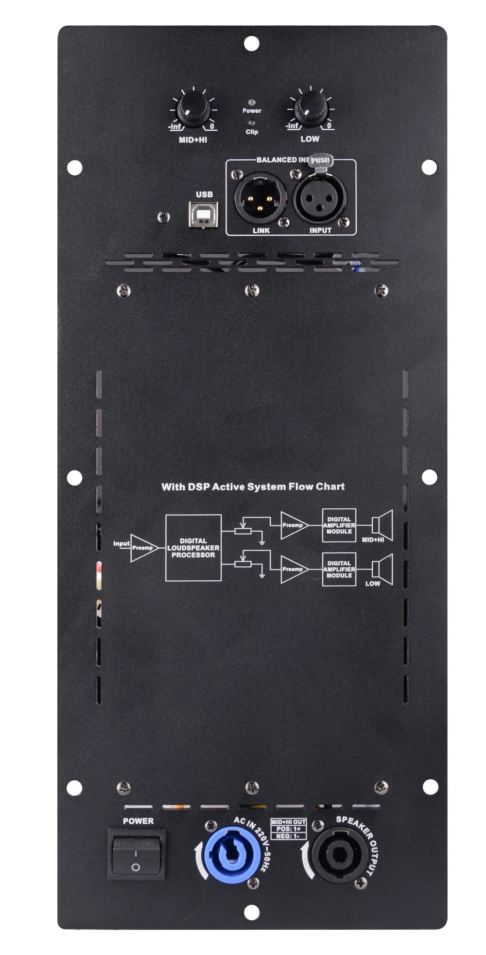 Dm2000 High Efficiency 2-channel Class-d Amplifier Module - Buy ...
