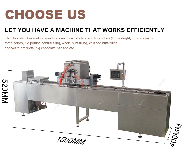 High-productivity Chocolate Moulding Line - LFM Machine