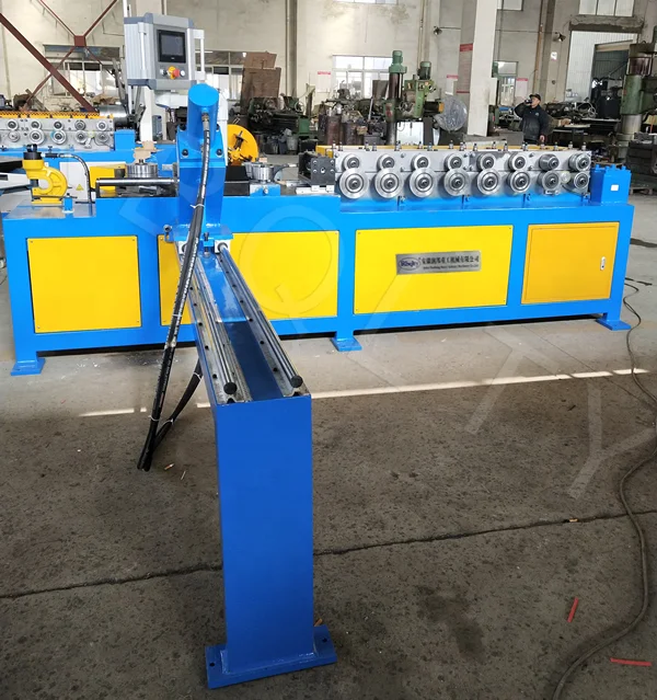 Duct Angle Steel Automatic Round Flange Making Cnc Machine - Buy Round ...