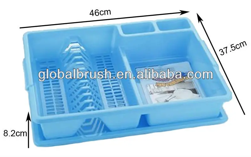 HQ2373 Taizhou Factory Wholesale PP Kitchen Utensil Dish Rack with ...