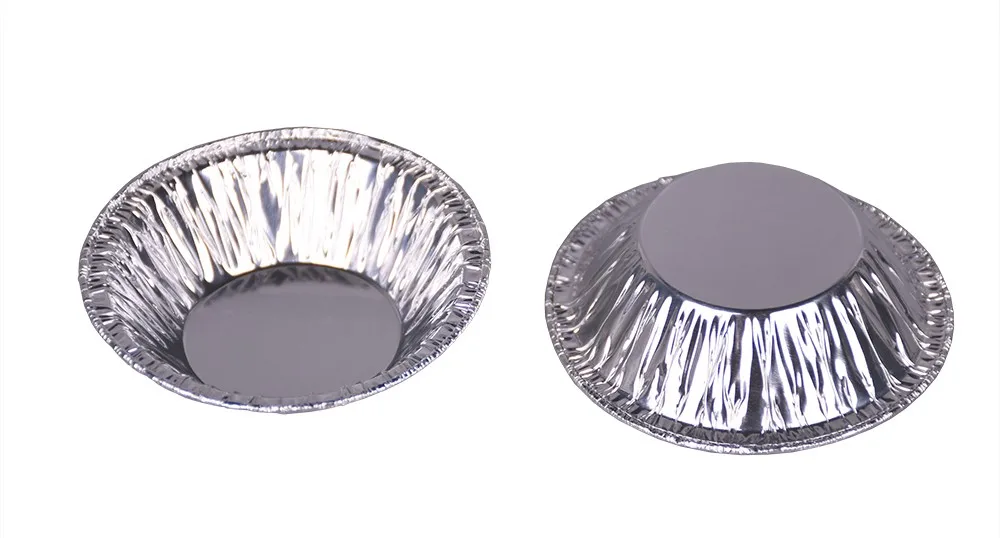 Disposable Aluminum Foil Flan Cups - Perfect for Baking