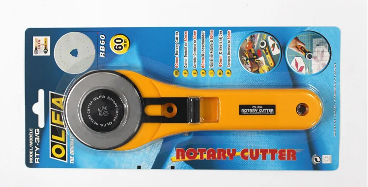 Olfa Rty-3/g Rotary Cutter Use Rb60-1 Blade Rotating Cutter - Buy Olfa Rty-3/g Rotary Cutter ...