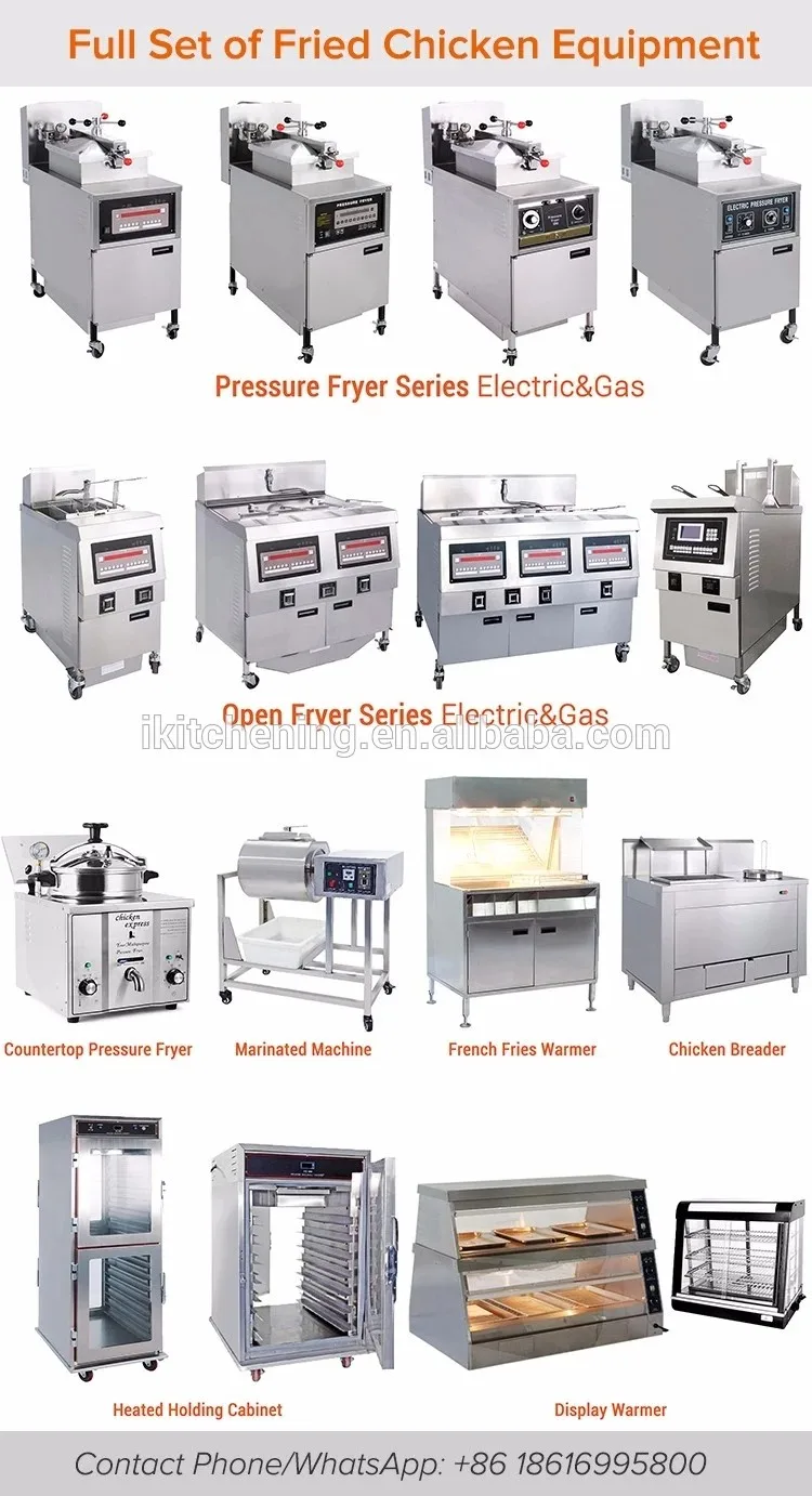 Used KFC fast food restaurant kitchen equipment French Fries machine ...