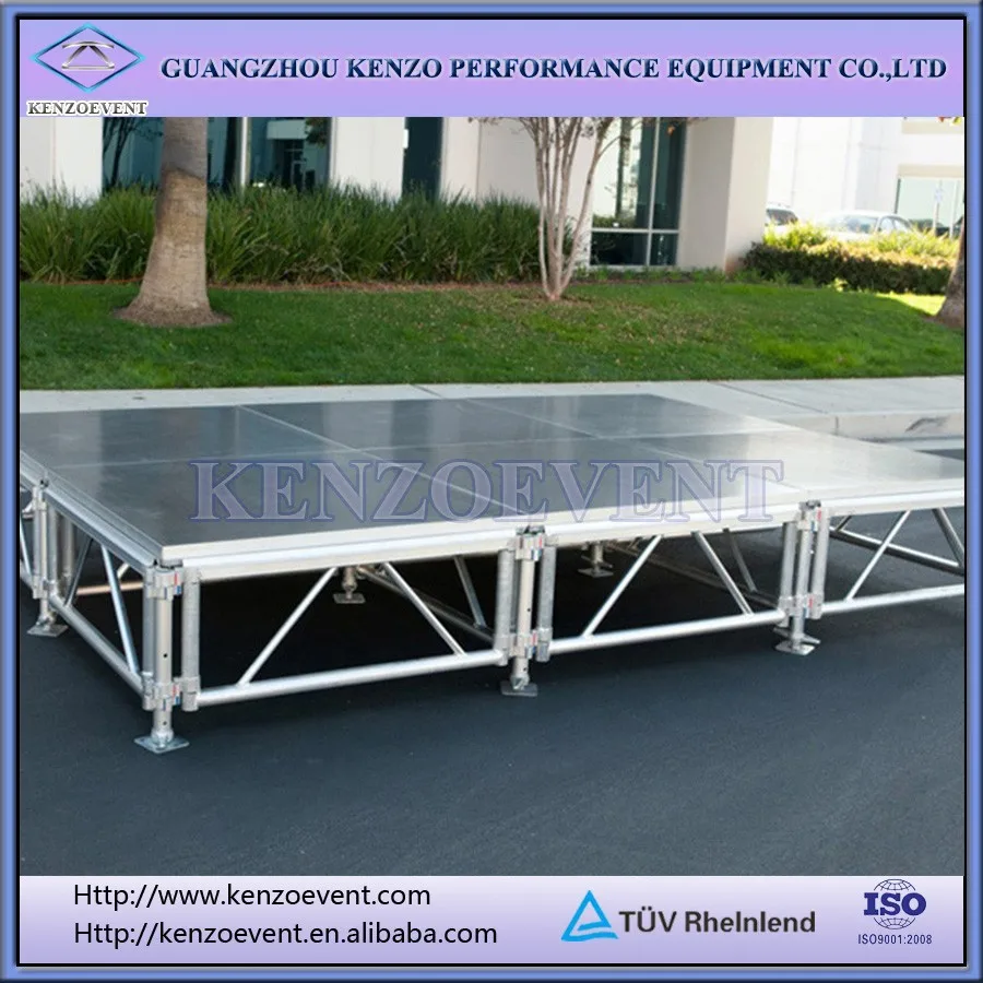 Easy Install Wooden Stage Floor for Concert - Durable & Portable