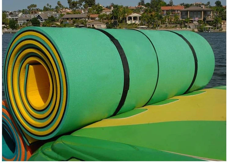 Outdoor Play Island Pad Floating Big Water Play Mats For Boats Lakes ...