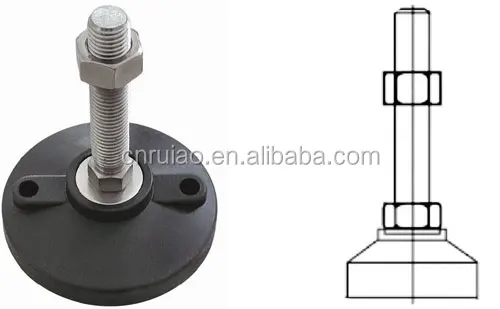 Adjustable Machine Leveling Feet with Anti Vibration Pad