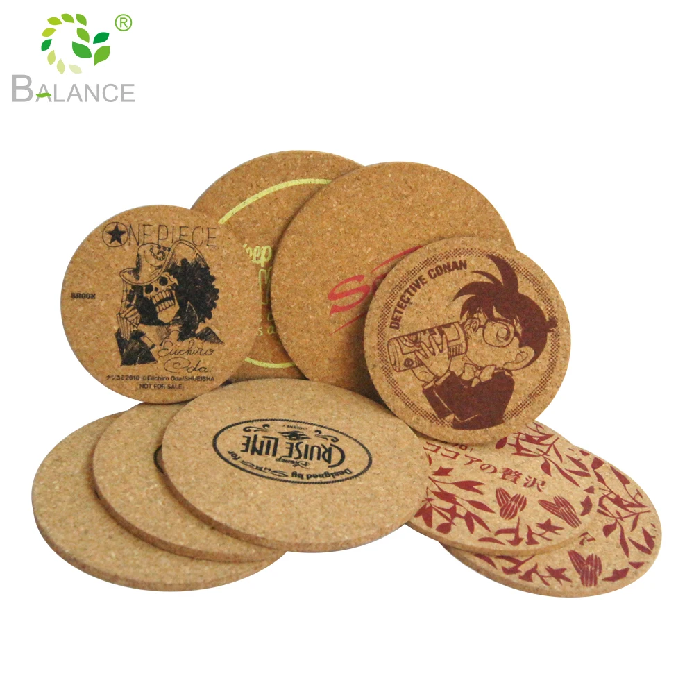 Fashional Design Round Tin Plate Coaster with Card Board