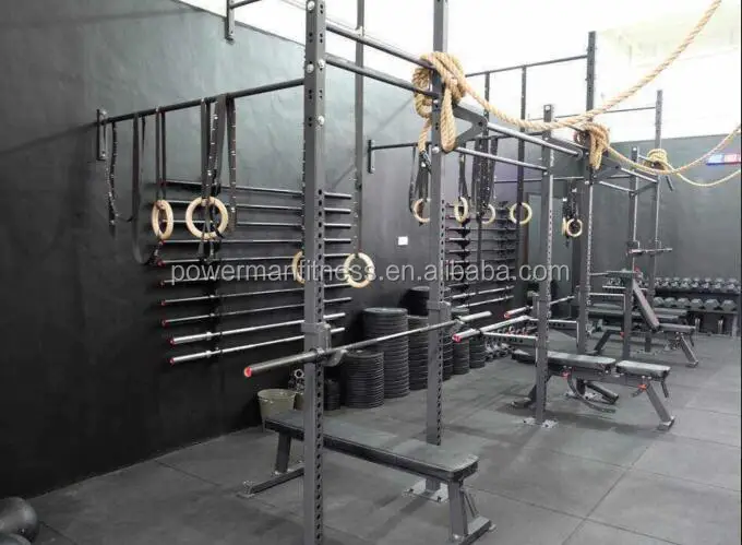 Wall Mounted Power Fitness Rig 720cm Of Upright 260cm/350cm - Buy Gym ...