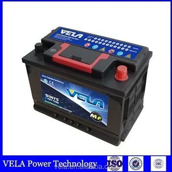 Storage 12v 75ah Car Battery With Hs Code - Buy Storage 12v 75ah ...