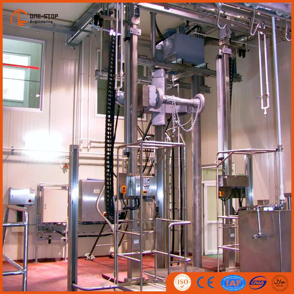 Hydraulic Cow Cattle Dehiding Skinning Machine For Cattle Slaughter ...