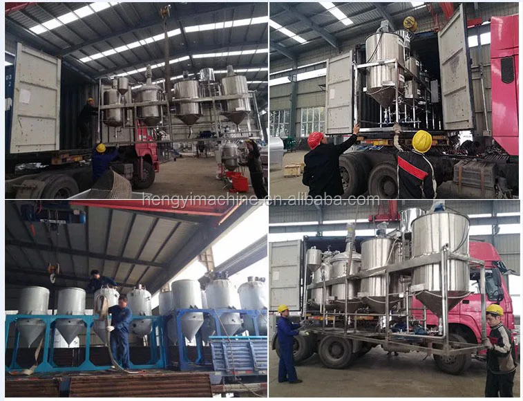 Mini Oil Refinery Plant/advanced Modern Vegetable Oil Refinery ...