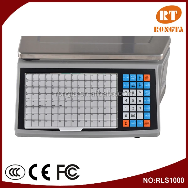 Rongta Weighting Scale Digital/supermarket Scale Rls1000 - Buy ...
