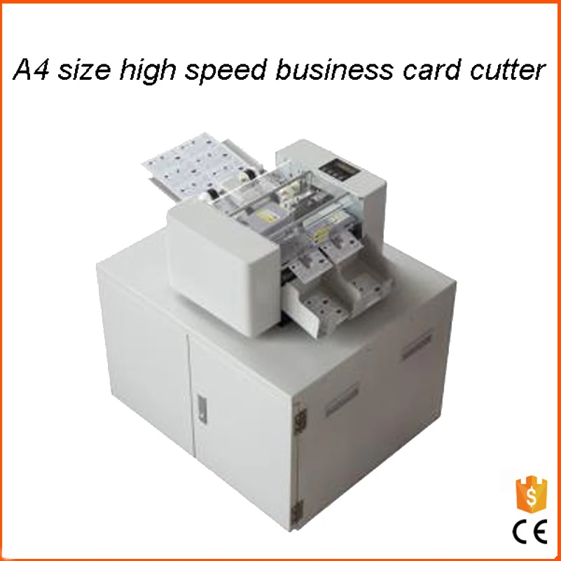 A4 Size Full automatic desktop business card cutter Zhengzhou Zomagtc ...