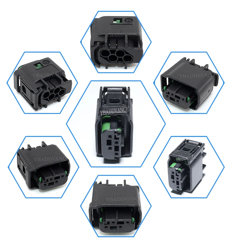 1-967640-1 Te Connectivity Micro Quadlock System 4 Way Socket Connector - Buy Socket Connector ...