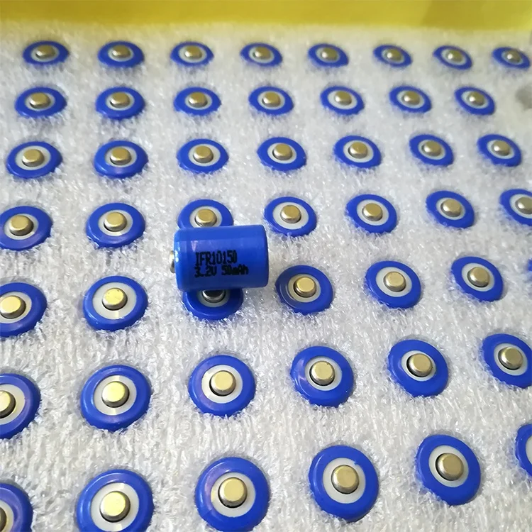 IFR10150 3.2V 50mah Lifepo4 Battery - Smallest Cylindrical Cell