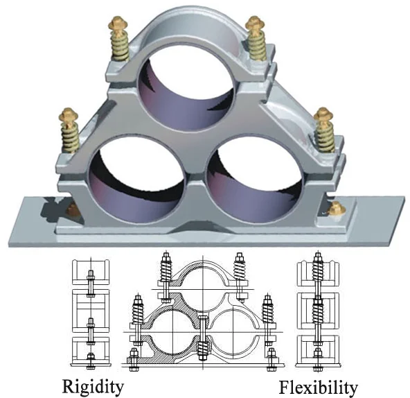JGP Type HV Cable Clamps - Stable, Durable, and Easy Install