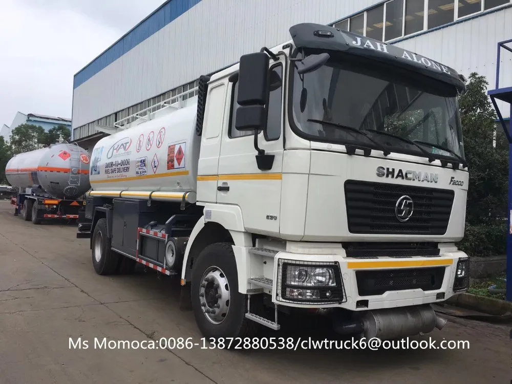 Shacman 4x2 Camion-citerne De Carburant Avec Distributeur/15000 Litres ...