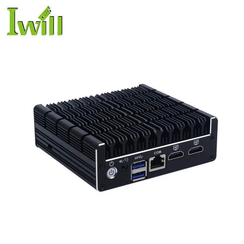 Intel Celeron J3060 Nuc Fanless Mini Pc With 2 Intel Gbe Lan And 6 Usb ...